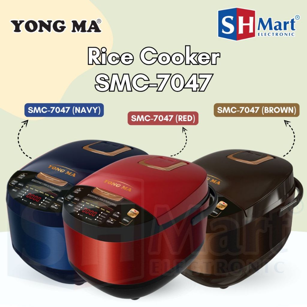 Jual RICE COOKER DIGITAL YONGMA MAGIC COM 2 LITER SMC 7047 SMC7047 GARANSI RESMI | Shopee Indonesia