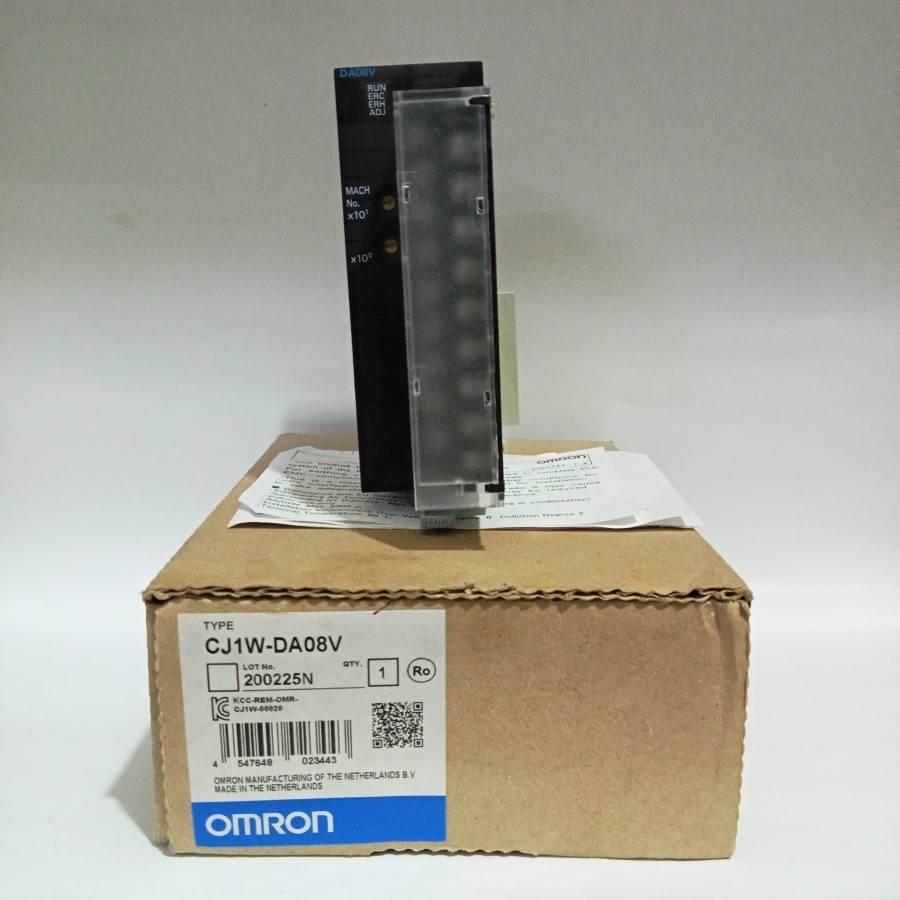 Jual CJ1W-DA08V Omron PLC Analog Output Modul CJ1WDA08V | Shopee Indonesia