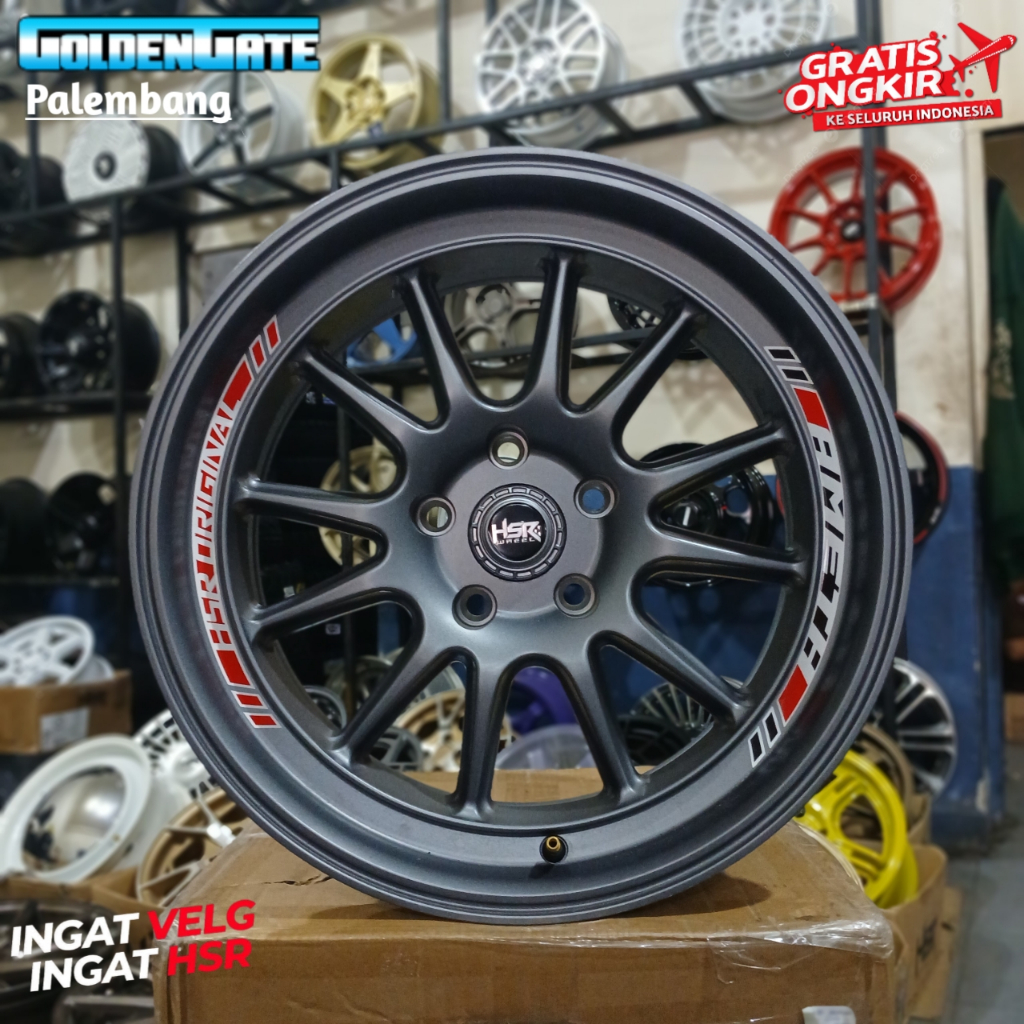 Jual Velg mobil ring 17 lebar 8,5 untuk Innova, Xpander, Teriod, rush hsr ameth pcd 5x114 et22 ...