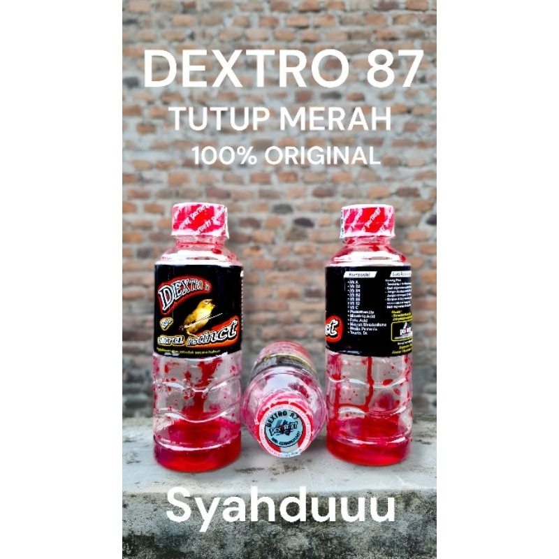 Jual DEXTRO 87 ORIGINAL 100% TUTUP MERAH | Shopee Indonesia