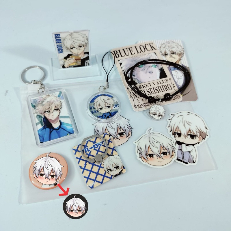 Jual Hampers Aesthetic Anime Blue Lock - Kado Lucu karakter Nagi - Gift ...