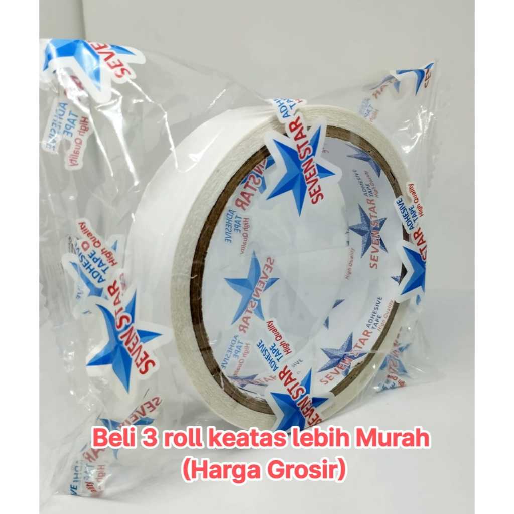 Jual Double Tape/Isolasi Bolak Balik 1" 24mm | Shopee Indonesia