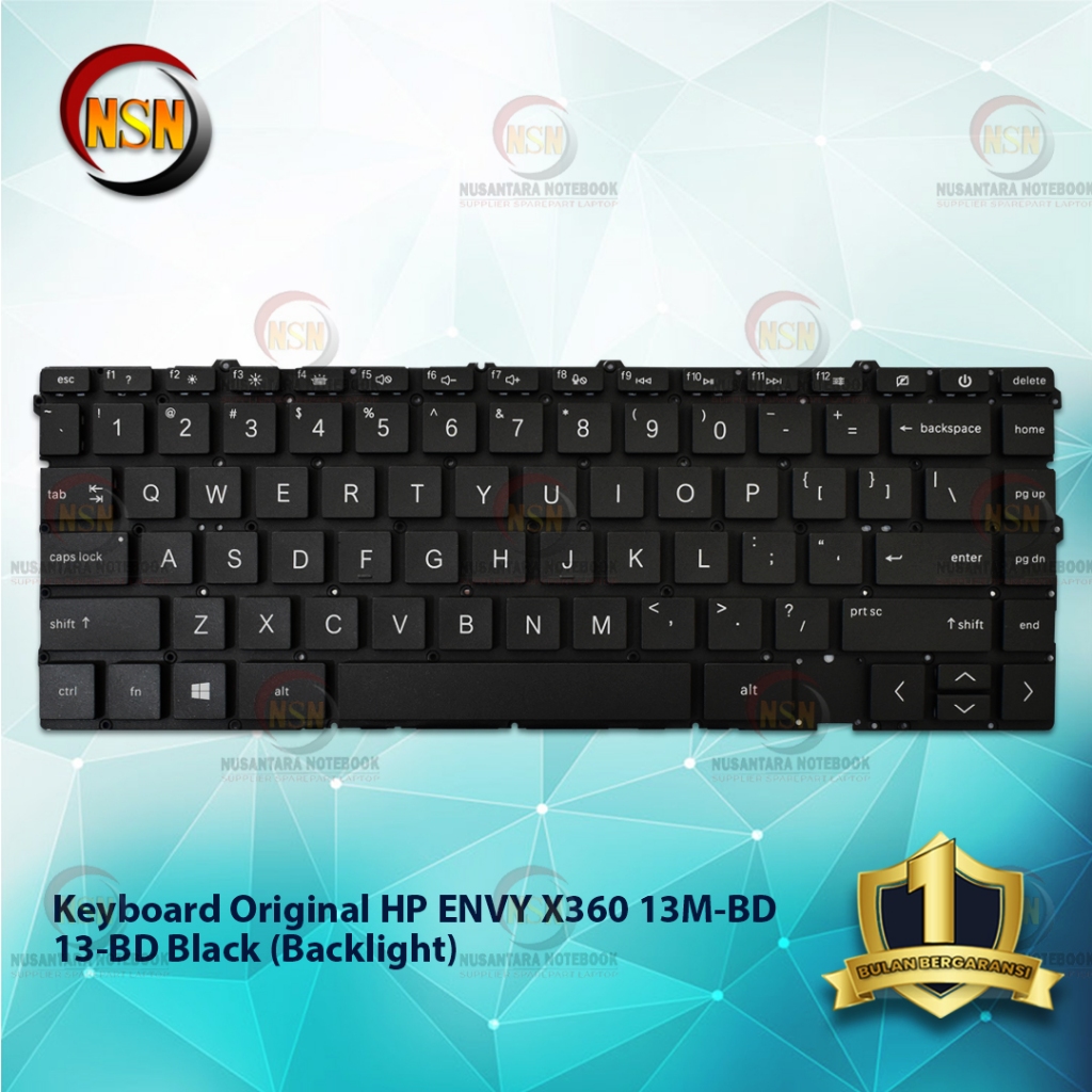 Jual Keyboard Original Laptop HP ENVY X360 13M-BD 13-BD Backlight ...