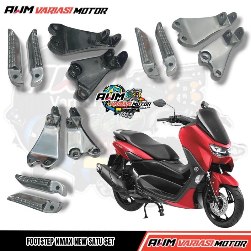 Jual Footstep Nmax New Step Nmax New Satu Set 2020 - 2025 | Shopee ...