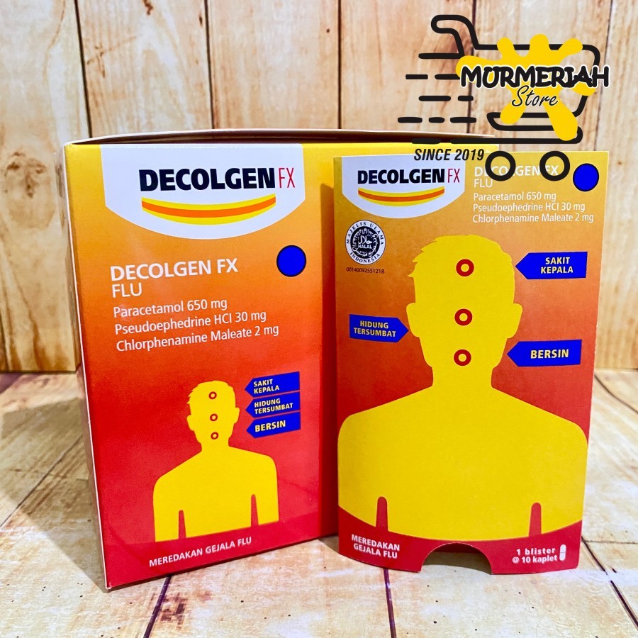 Jual FX Decolgen FX FLU Strip 10 kaplet - Mengatasi Sakit Kepala ...