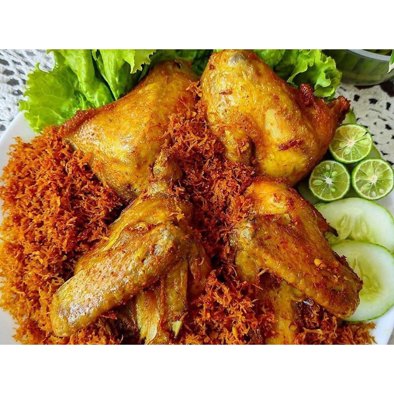 Jual Ayam Goreng Serundeng Ayam Ungkep Serundeng | Shopee Indonesia
