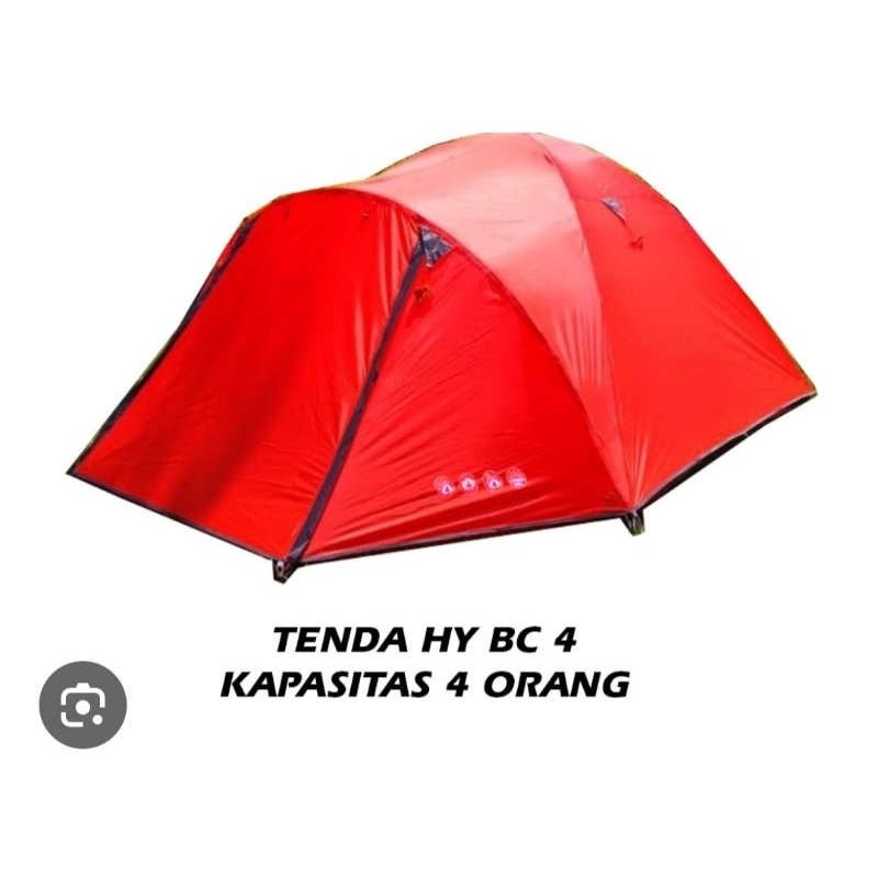 Jual TENDA BORNEO HY BC 4 ORIGINAL CAMPING | Shopee Indonesia