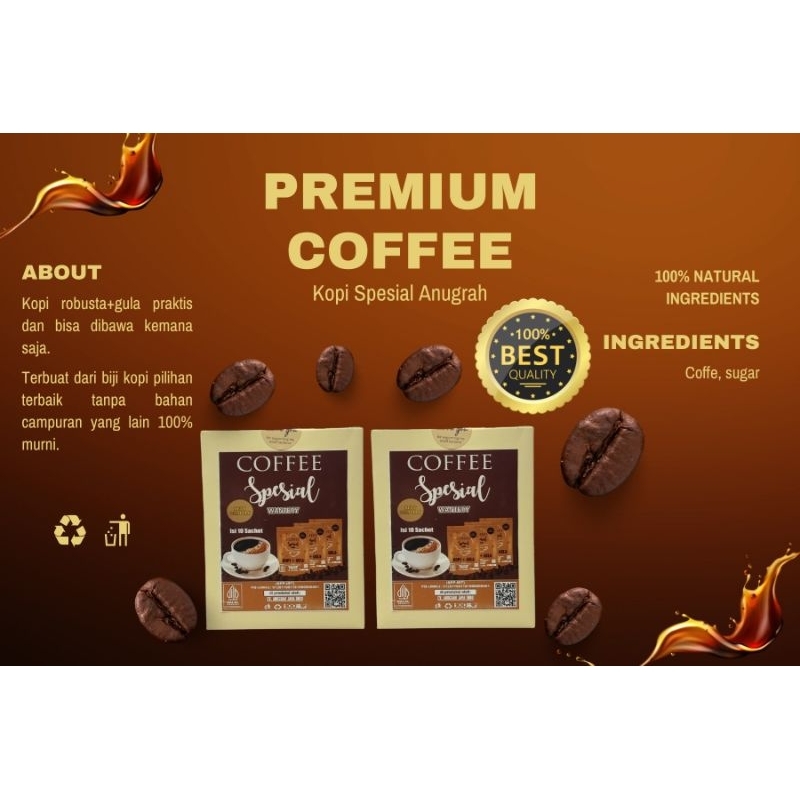 Jual Kopi Robusta sachet | kopi plus gula 10 sachet 1box | Shopee Indonesia