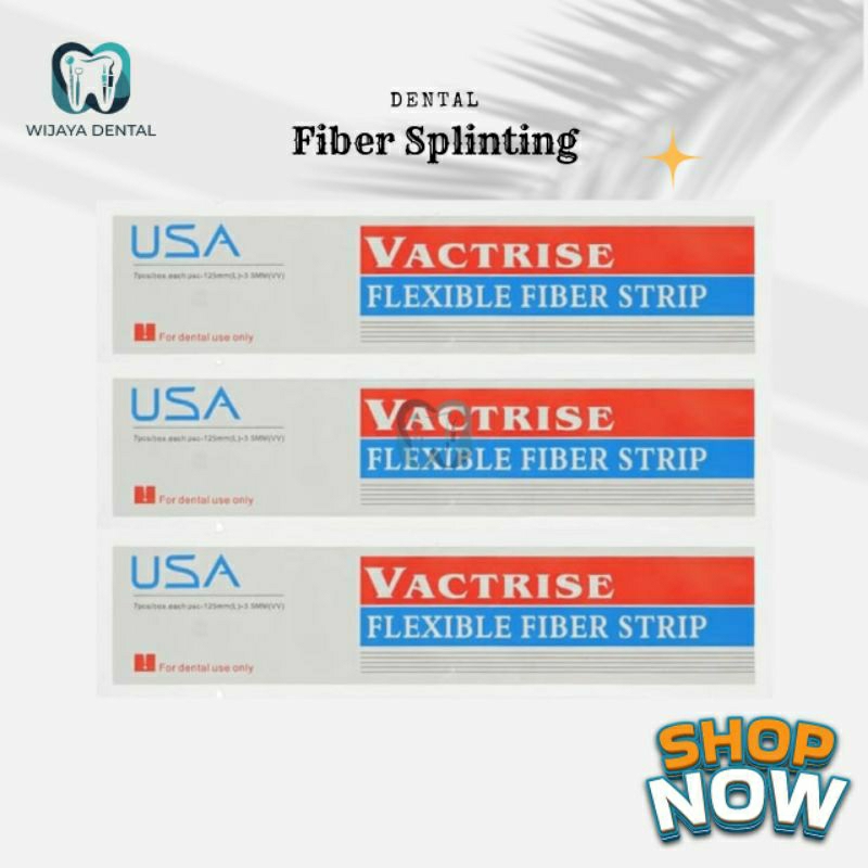 Jual FIBER SPLINTING VACTRISE FIBER SPLINT USA SPLINTING ENDO / ENDO ...