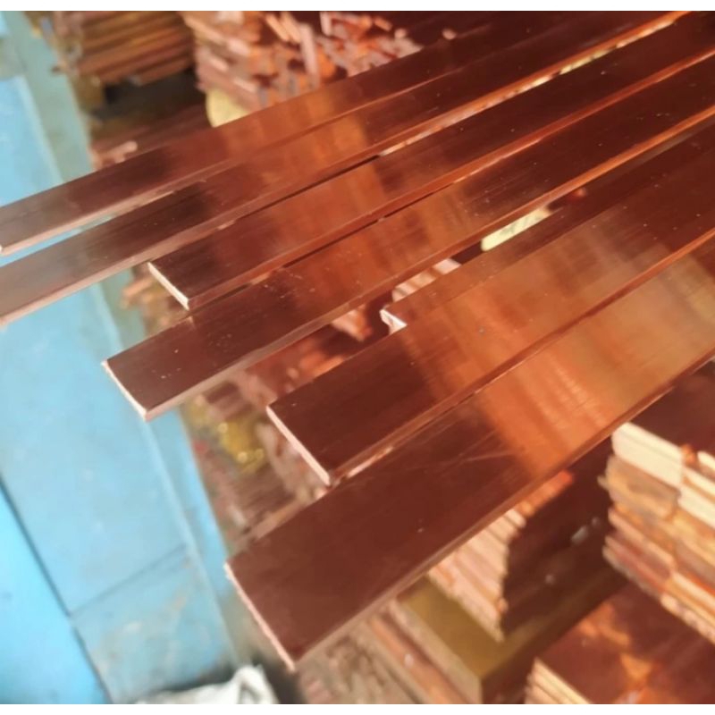 Jual plat busbar tembaga murni 2mm x 15mm x 1meter | Shopee Indonesia