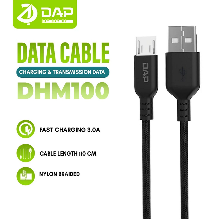 Jual DAP DHM100 KABEL MICRO EMBOSSED MOLDING DATA CABLE PVC HIGH ...