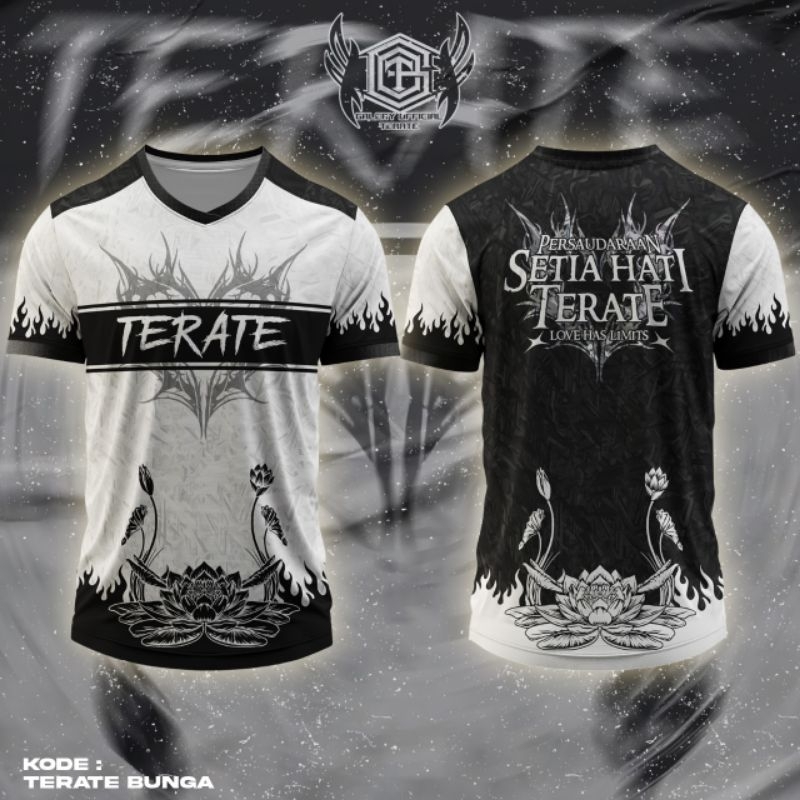 Jual JERSEY PSHT FULL PRINTING JERSEY SH TERATE JERSEY BUNGA TERATE ...