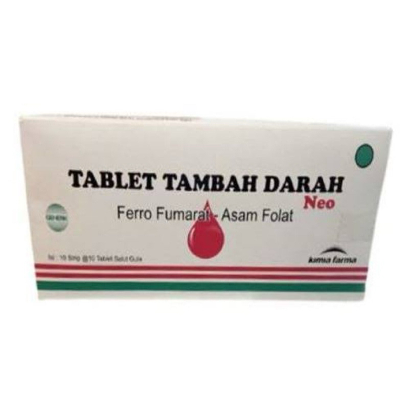 Jual TABLET TAMBAH DA-RAH KIMIA FARMA BOX 100 TABLET | Shopee Indonesia