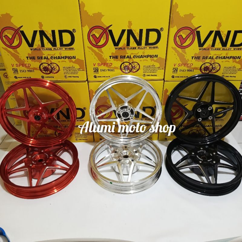 Jual velg racing VND V speed gen 1 honda beat genio vario 110 scoopy spacy Vario 125 Vario 150 ...