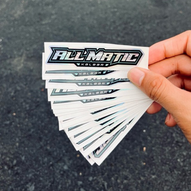 Jual Sticker Allmatic kalbar Special edition | Shopee Indonesia