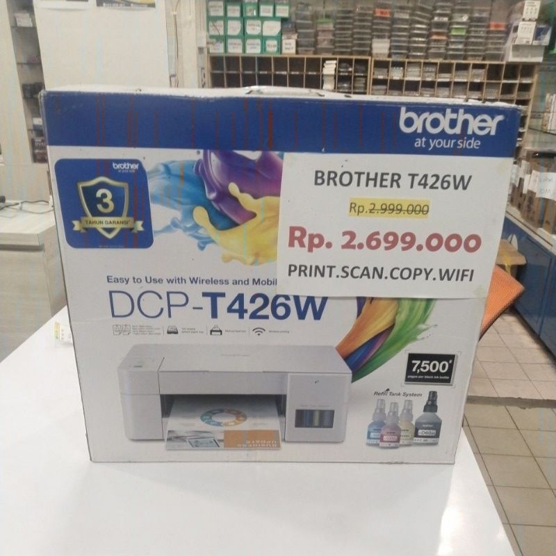 Jual Printer Brother DCP-T426W Print, Scan, Copy, Wifi | Shopee Indonesia