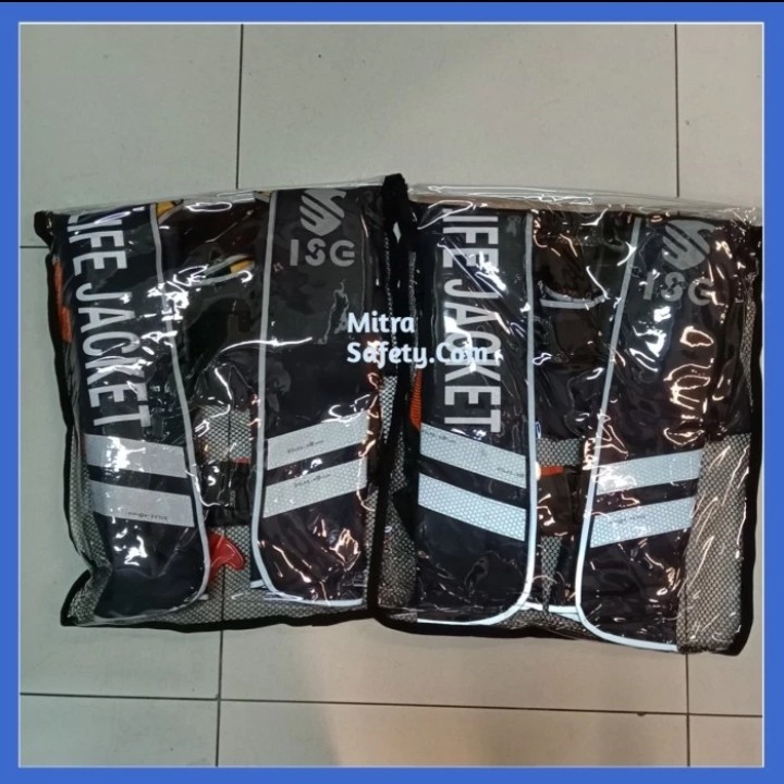 Jual Life Jacket Automatic ISG Navy Life Jacket Pelampung Murah ...