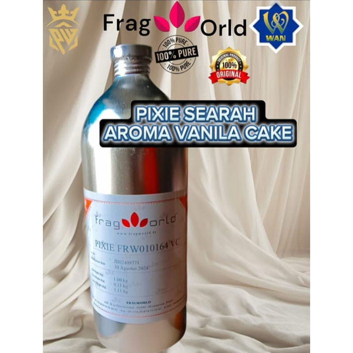 Jual PIXIE SEARAH AROMA VANILA CAKE BY FRAGWORLD KEMASAN SEGEL 1 KG ...