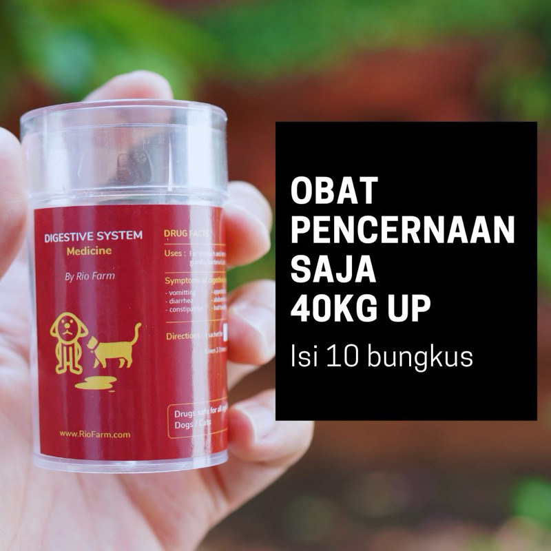 Jual obat pencernaan untuk berat 40kg up | Shopee Indonesia