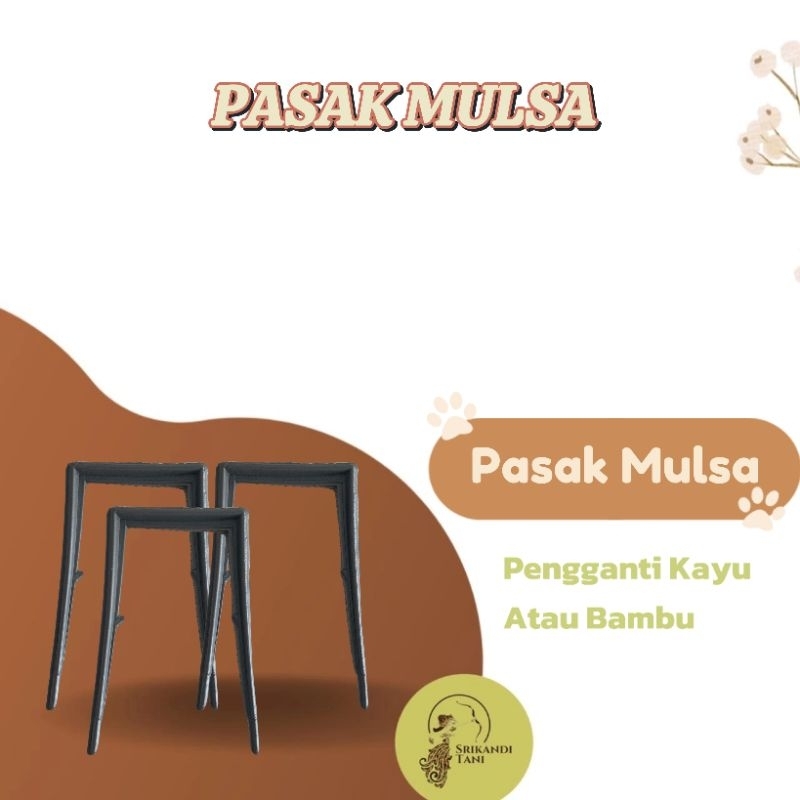 Jual Pasak Mulsa 1kg +- 250 biji Penjepit Mulsa Pengganti Bambu Lebih ...