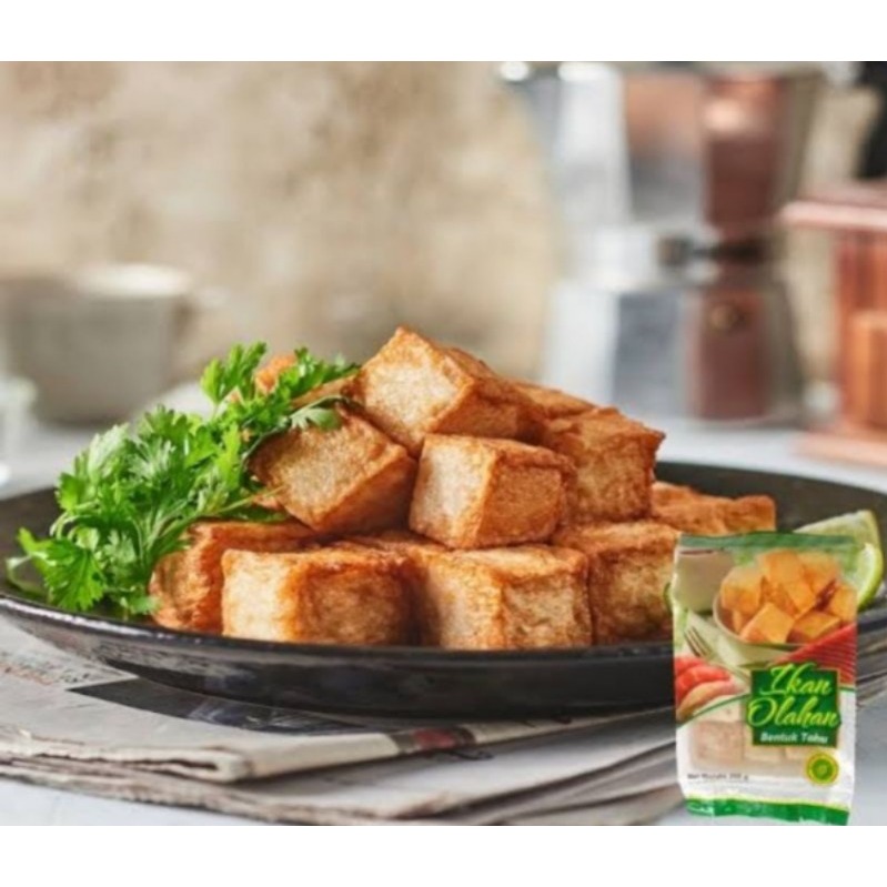 Jual ILM PREMIUM SEAFOOD TOFU OLAHAN IKAN BENTUK TAHU KEMASAN 200GR ...
