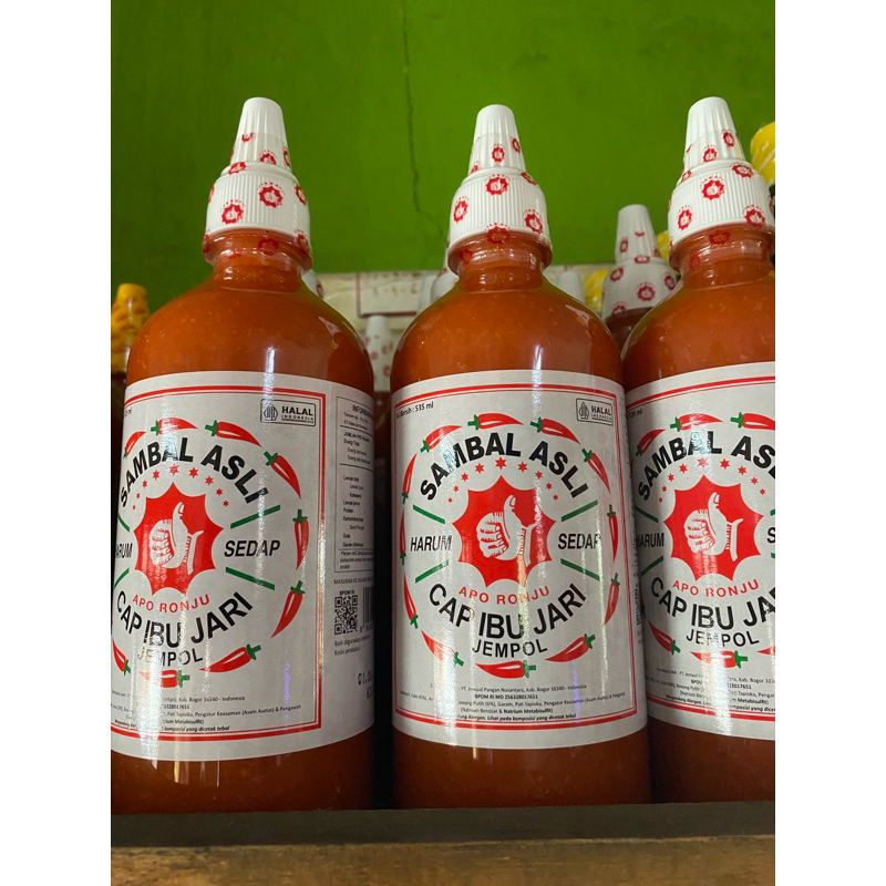 Jual Cap Ibu Jari Jempol Saos Sambal Asli 535ml | Shopee Indonesia