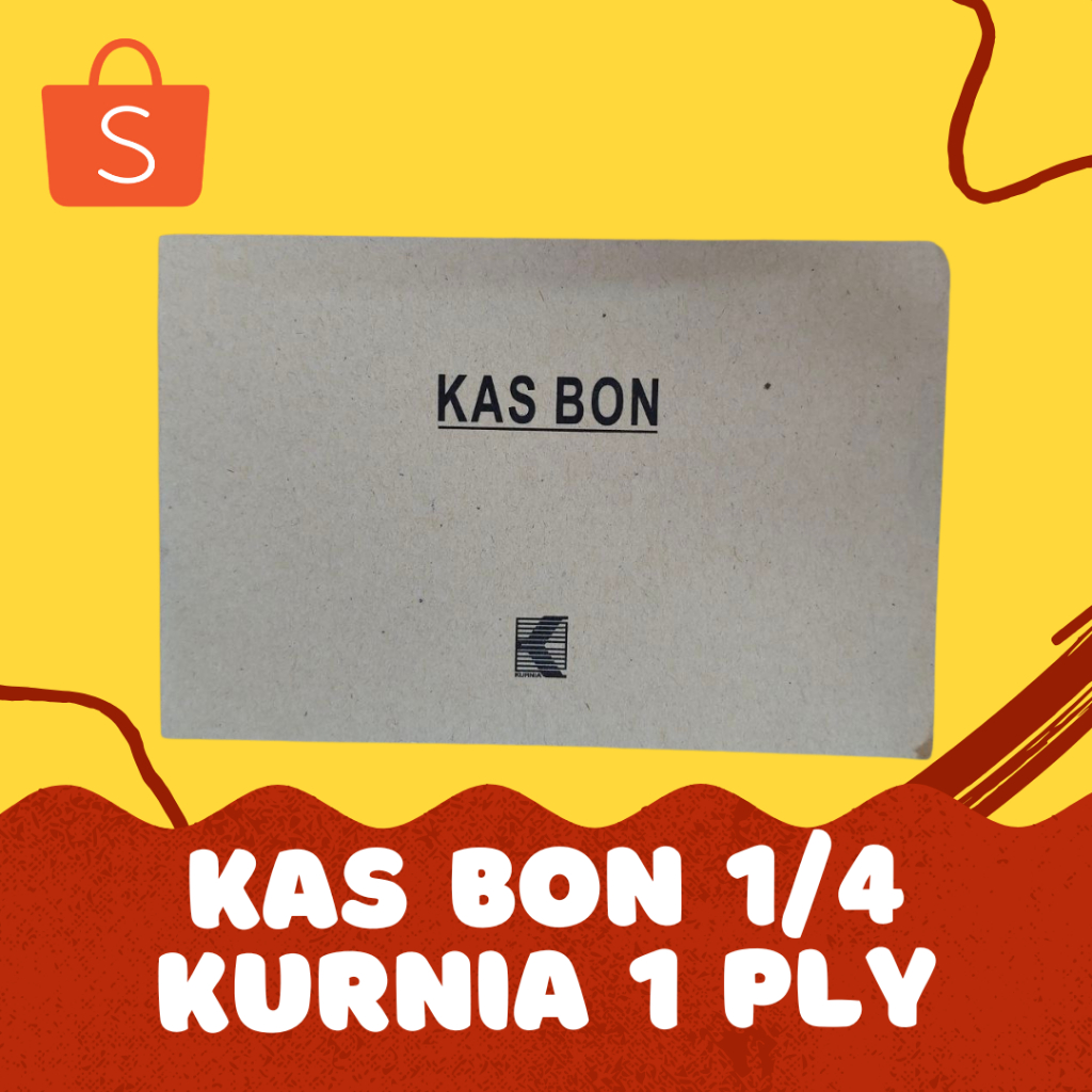 Jual Kas Bon dan Kas Bon Keluar 1/4 Folio Kurnia 1 & 2 ply | Shopee ...