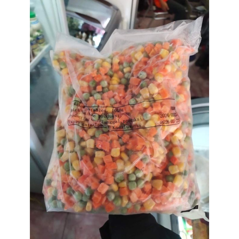 Jual Mix vegetable 1kg | Shopee Indonesia