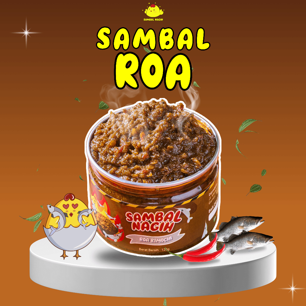 Jual Sambal Nagih - Sambal ikan ROA Khas Manado | Shopee Indonesia