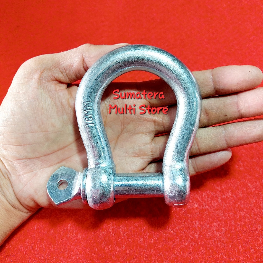 Jual Shackle Omega 16 mm - Segel Anting Tarikan Alat Berat / Mobil ...