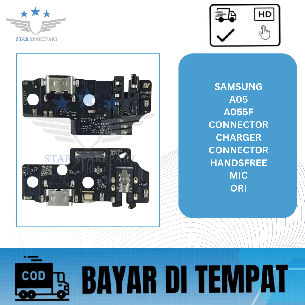 Jual FLEXIBEL SAMSUNG A05 / A055F + CONNECTOR CHARGER + CONNECTOR ...