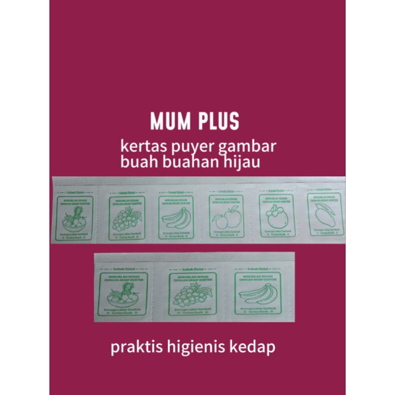 Jual kertas puyer desain buah2an hijau | Shopee Indonesia
