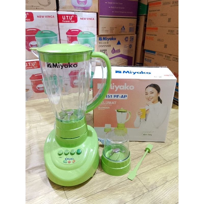 Jual MIYAKO BLENDER BL-151 PF-AP 1,5 LITER , BLENDER MIYAKO JUMBO WARNA ...