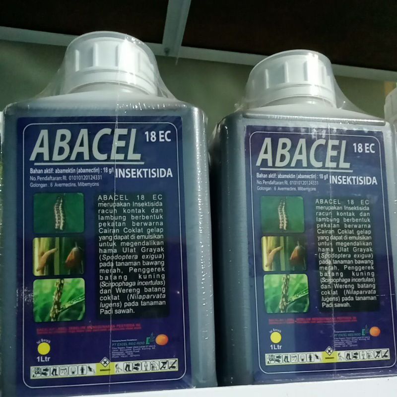 Jual Abacel Insektisida ORIGINAL 100% Bahan Aktif Abamectin 18 gr/l 500 ...