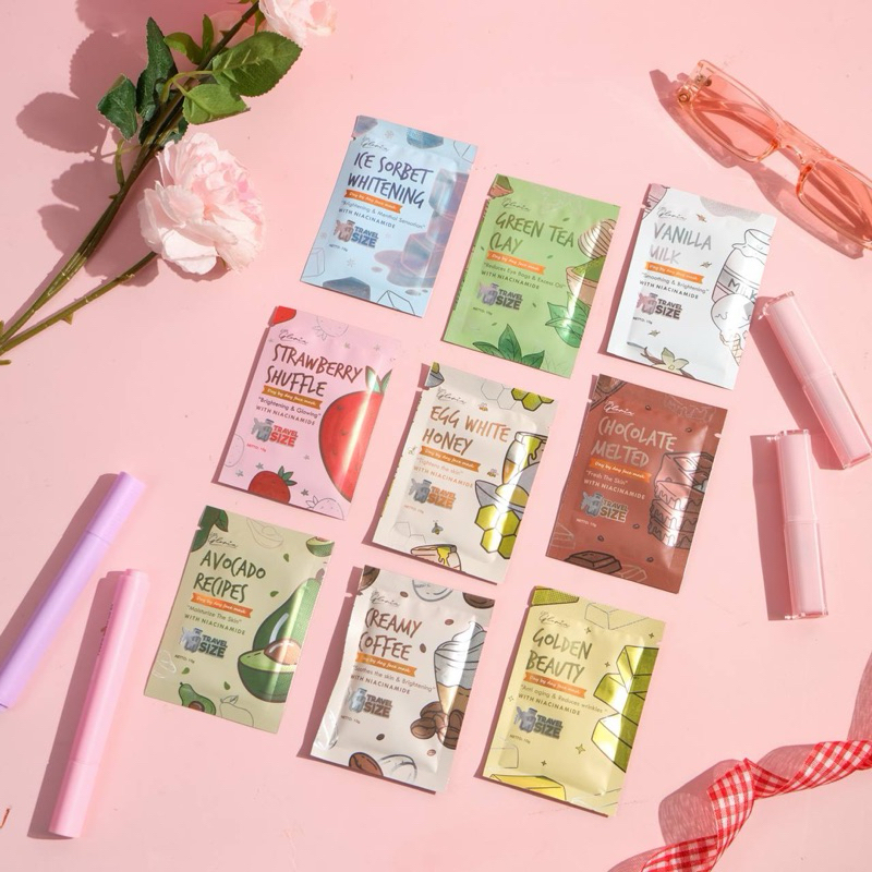 Jual Masker Wajah Bubuk 20gr by LEA GLORIA | Shopee Indonesia