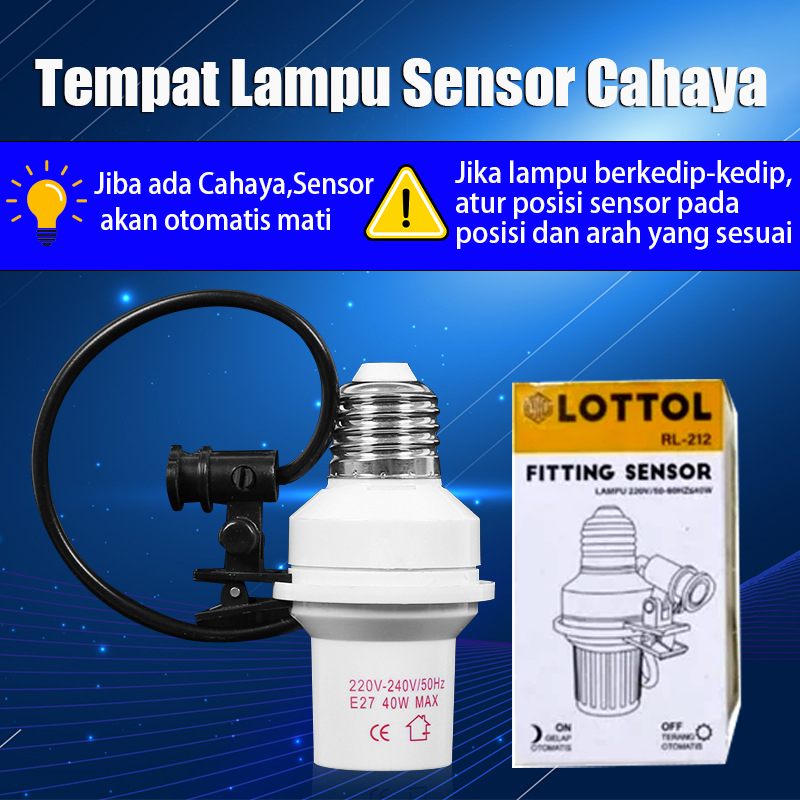 Jual Piting Sensor Cahaya Fitting Sensor Cahaya Lampu Fitting Lampu ...