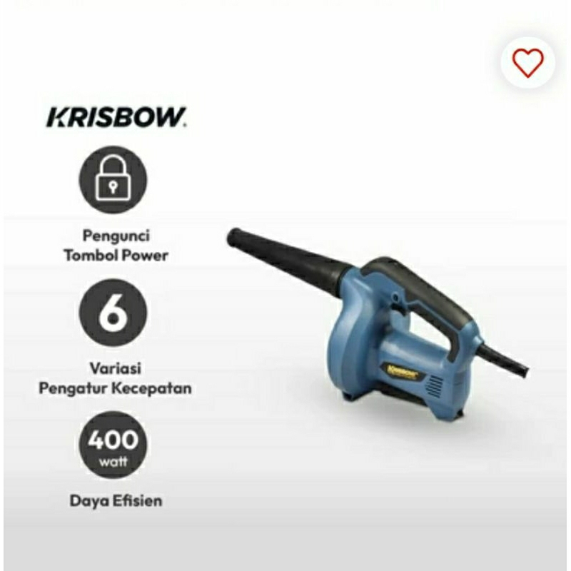 Jual Krisbow Electric Blower 400 Watt Eb4-v1 | Shopee Indonesia