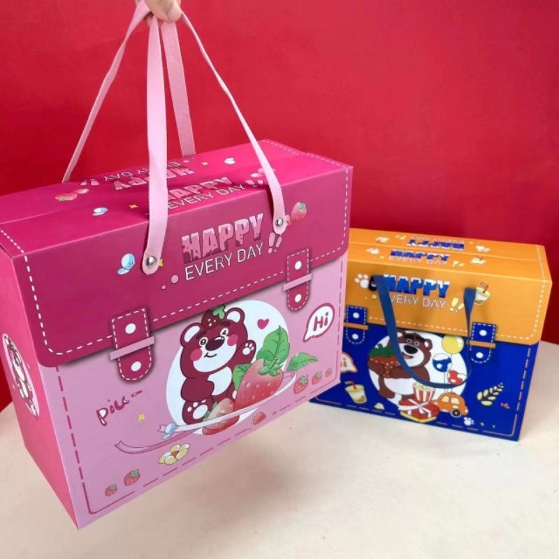 Jual HAPPY BOX KOTAK TEBAL SOUVENIR GIFT BIRTHDAY BINGKISAN ULANG TAHUN ...