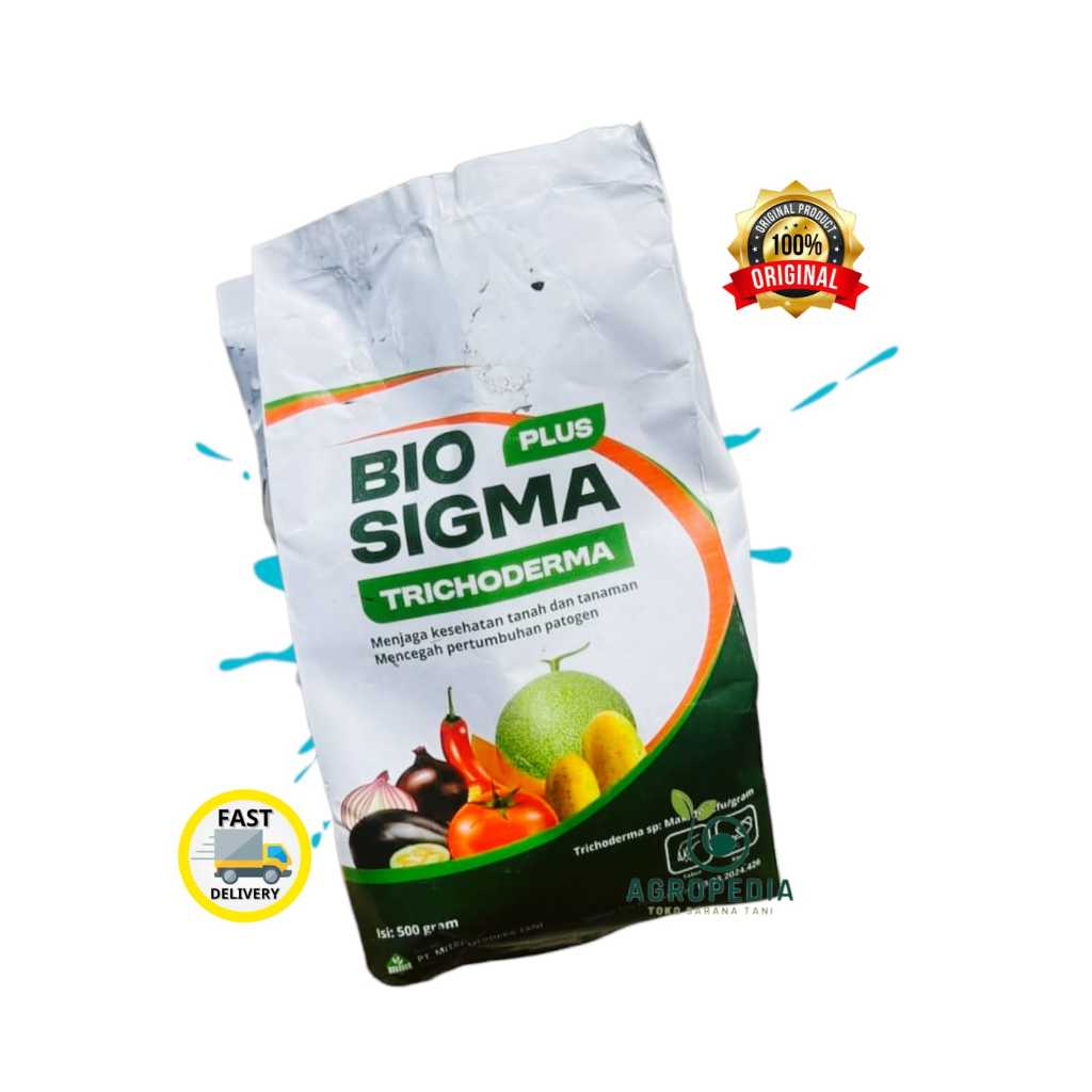 Jual Fungisida Hayati Bio Sigma Plus 500 gr - Trichoderma Biosigma ...