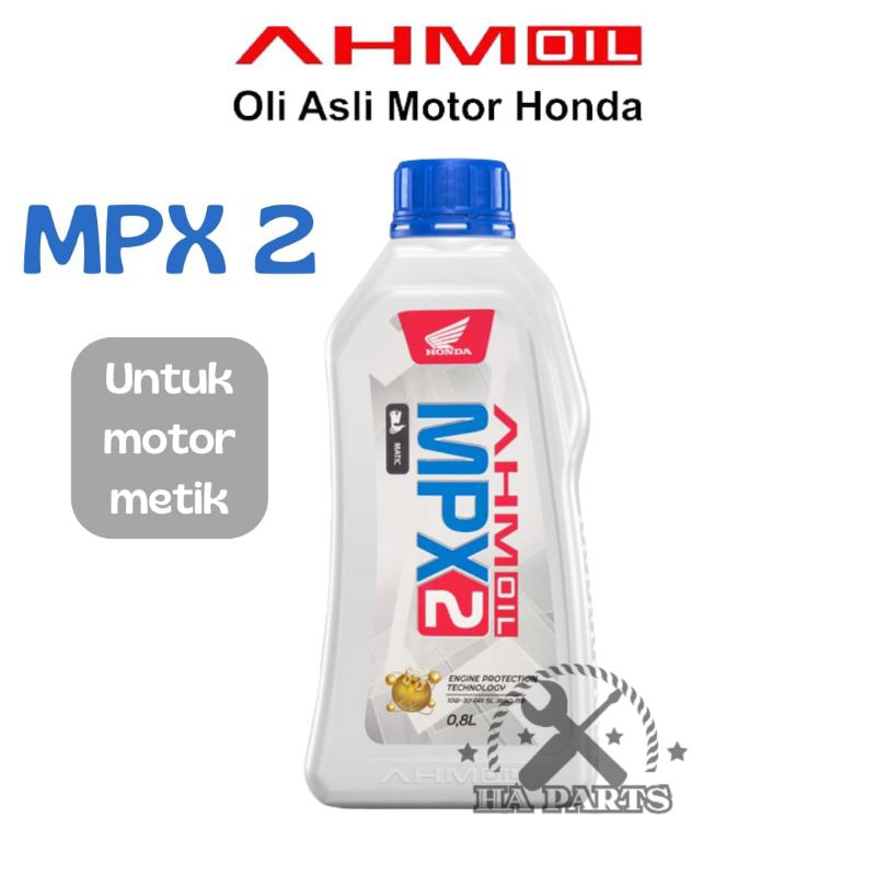 Jual Oli MPX 2 | Motor Matic Metik Bebek HONDA AHM MPX2 | Shopee Indonesia