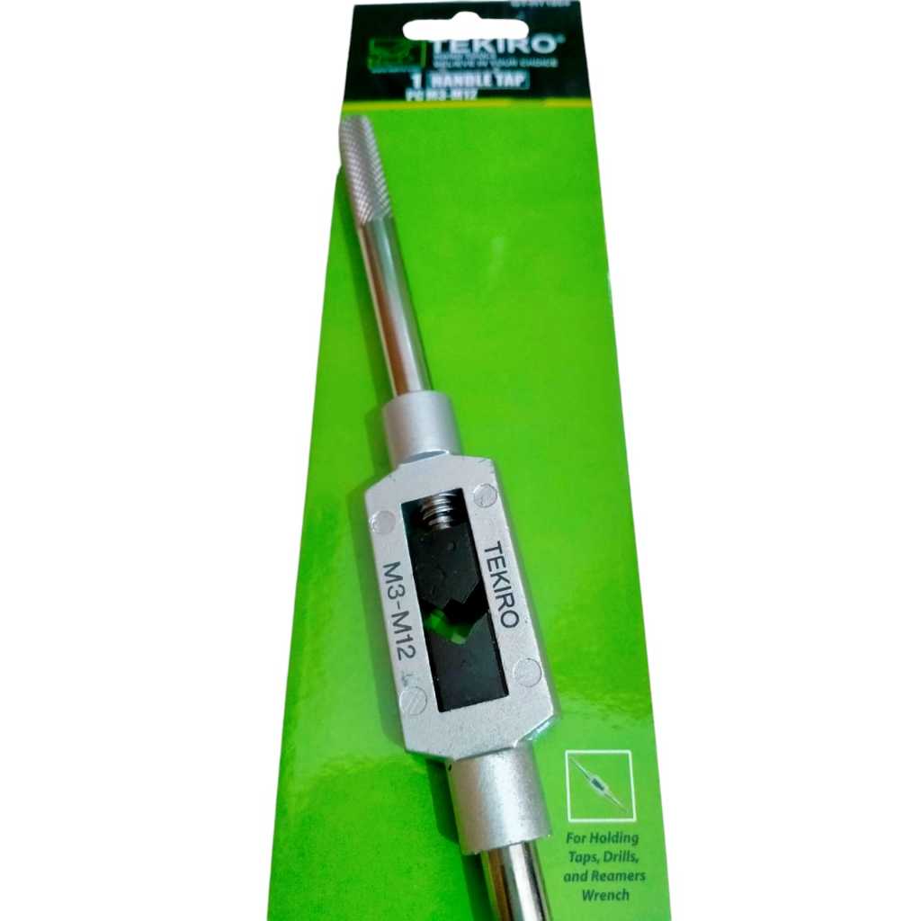 Jual TEKIRO HANDLE TAP M3-M12 mm GAGANG TAP ORIGINAL HANDLE TAP BALIK STANG SCREW EXTRACTOR M3 ...