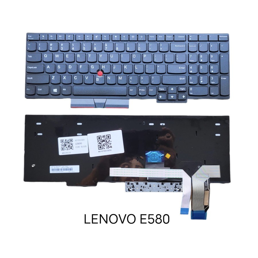 Jual KEYBOARD LENOVO E580 E585 E590 E595 L580 L590 T590 BACKLIGHT POINTER | Shopee Indonesia