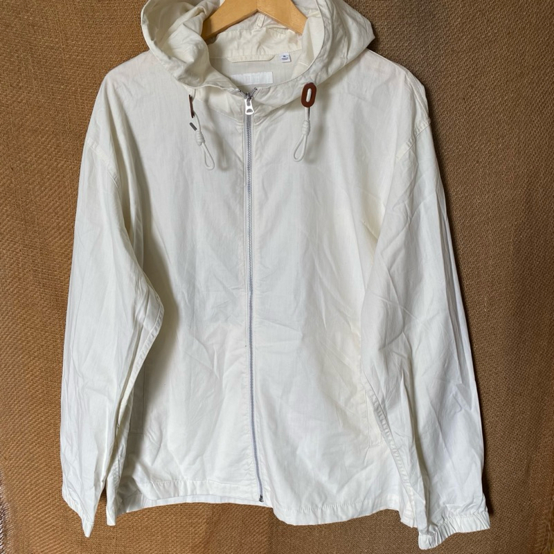 Jual Uniqlo Broken White Linen Jacket Man | Shopee Indonesia
