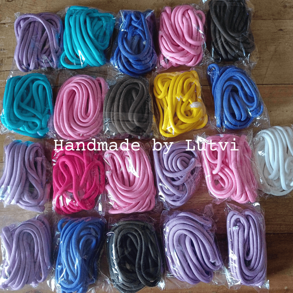 Jual 1 bungkus (3 meter) Tali paracord 3 - 5 mm | tali paracord polos ...
