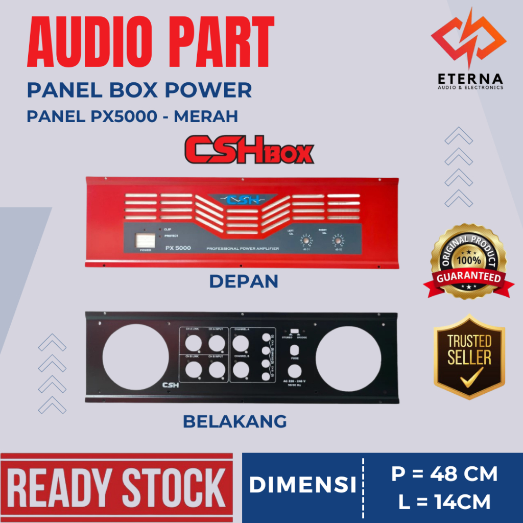 Jual CSH PANEL / PLAT BOX POWER - PX 5000 (3U) | Shopee Indonesia