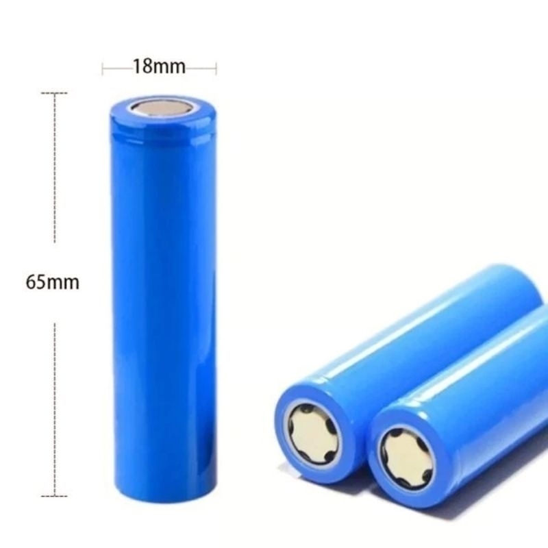 Jual Battery Baterai 18650 3.7V bisa isi / Cas Ulang Rechargeable ...