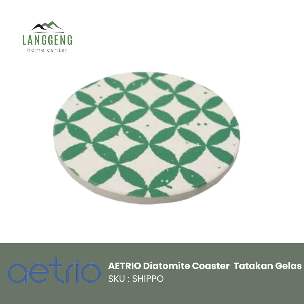 Jual AETRIO Diatomite Coaster SHIPPO Tatakan Minuman Batu | Shopee ...