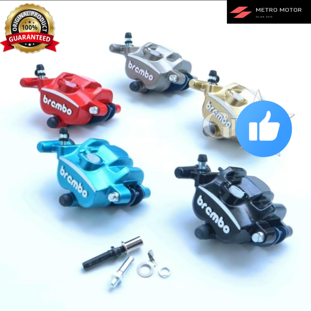 Jual KALIPER DEPAN BELAKANG BREMBO 2 PISTON KANAN / KIRI SAMURAI BRAKE UNIVERSAL | Shopee Indonesia