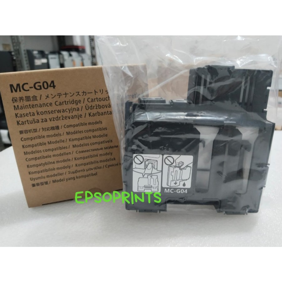 Jual Maintenance Box Cartridge MC-G04 MCG04 New for Canon G2770 G3770 ...