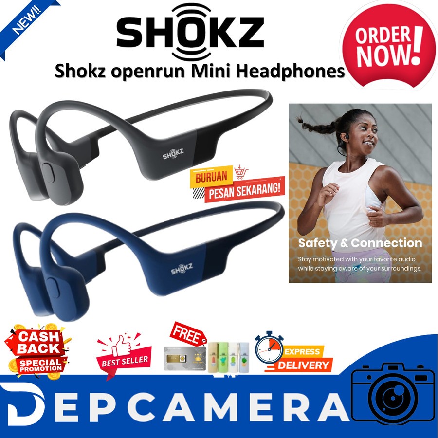 Jual Shokz openrun Mini Wireless Headphones Original Open Run Mini ...